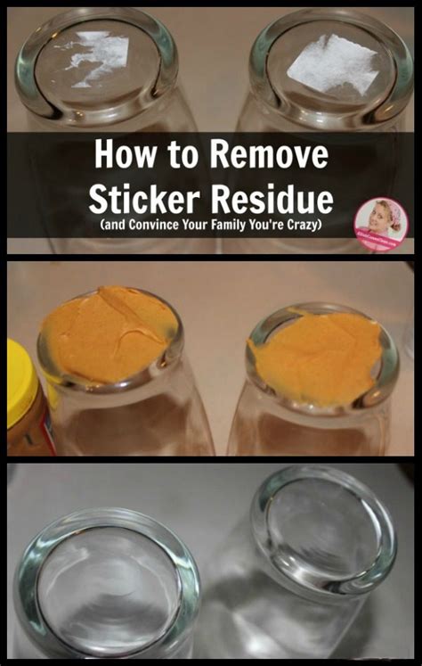 How To Remove Sticky Residue And Convince Your Family You Re Crazy Dana K White A Slob