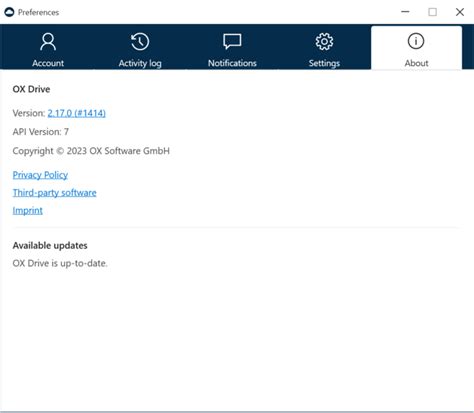 File OX Drive Windows About Screen Png Open Xchange