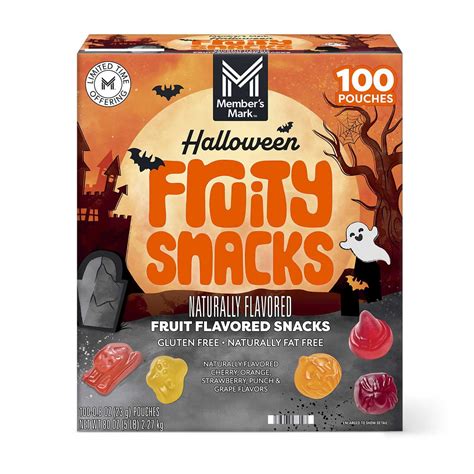 Members Mark Halloween Snacks Variety Pack 08 Oz 100 Ct