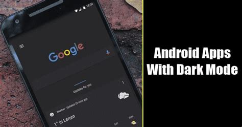 10 Best Android Apps With Dark Mode And How To Enable It