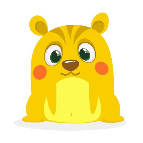 Cartoon Vector Illustration Of Cute Hamster Vector Art At Vecteezy