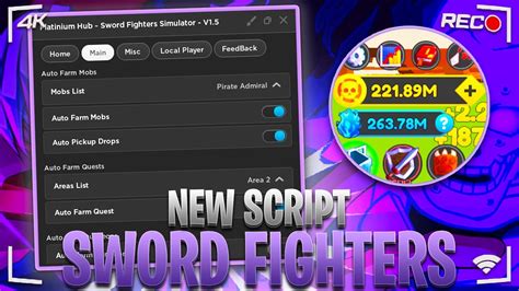 NEW Sword Fighters Simulator Script Auto Farm Mobs Auto Raid Auto Hatch PASTEBIN