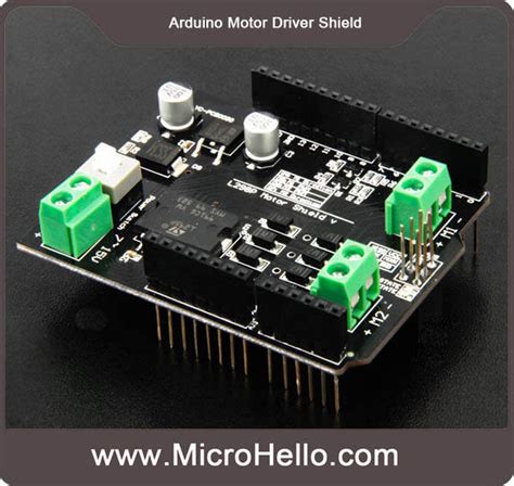 arduino motor driver shield