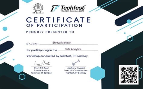 Shreya M On Linkedin Participated In A Two Day Data Analytics Workshop Organised By Techfest