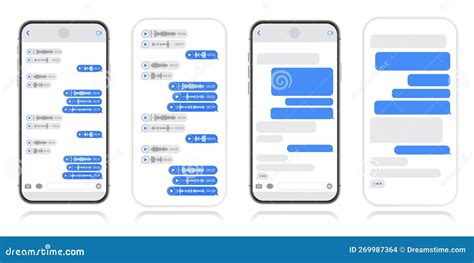Compose Dialogues Using Samples Bubbles Smart Phone Chatting Sms