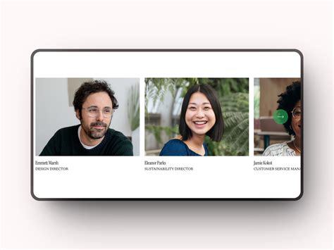 List Section Carousel Navigation Arrows Smaller And Together Customize With Code Squarespace