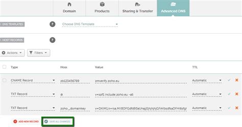 How To Set Up Zoho Email For My Domain Domains Namecheap Com