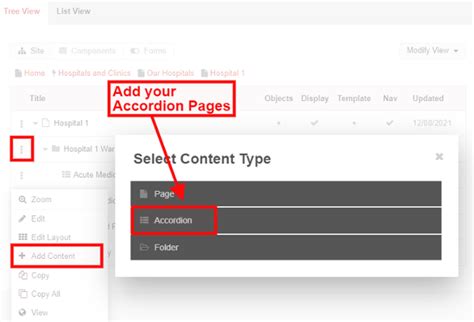 How Do I Add An Accordion CMS Support