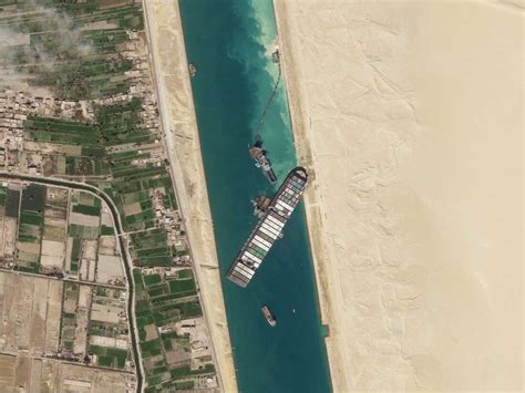 Suez Canal Stuck Container Ship Is Freed Npr