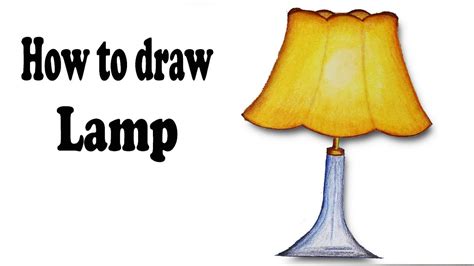 How To Draw A Lamp Really Easy Drawing Tutorial Atelier Yuwa Ciao Jp