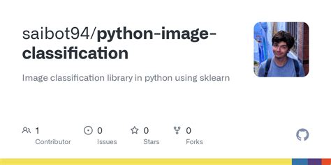 GitHub Saibot Python Image Classification Image Classification Library In Python Using Sklearn