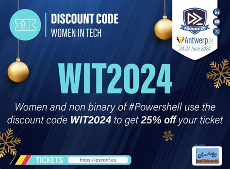 Psconfeu On Linkedin Powershell Psconfeu Womenintech