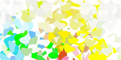 Light Multicolor Vector Template With Abstract Forms 2538186 Vector Art At Vecteezy