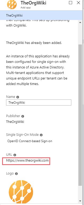 使用 Microsoft Entra Id 來設定 Theorgwiki，以便自動布建使用者 Microsoft Entra Id Microsoft Learn