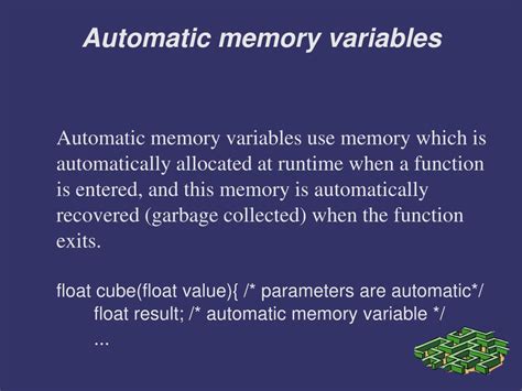 Ppt Dynamic Memory Allocation Powerpoint Presentation Free Download Id4472616
