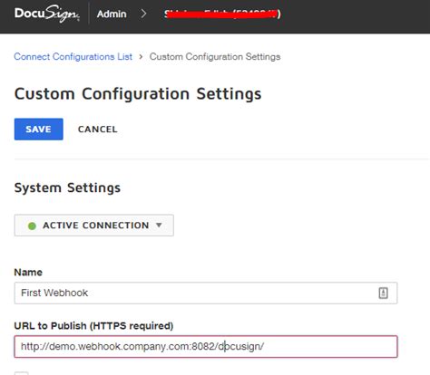 Docusignapi Docusign Developer Webhook Not Allowing Stack Overflow