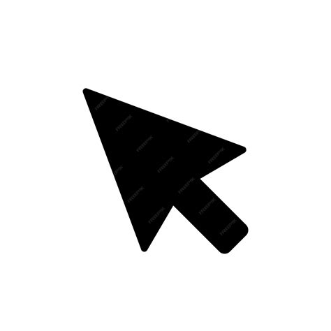 Black Arrow Cursor
