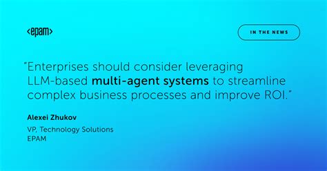 How Multi Agent Llms Help Ai Models Solve Complex Tasks Effectively Epam