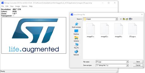 Draw Bitmap Images Using Emwin Embedded Laboratory