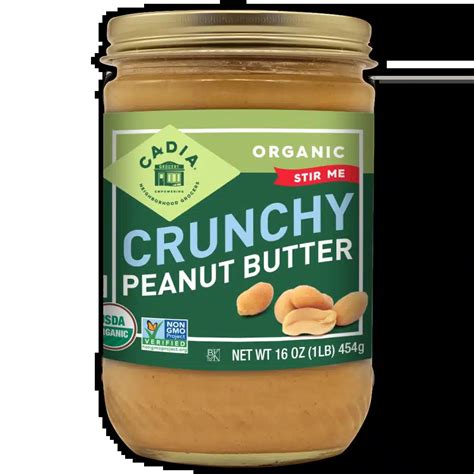 Organic Crunchy Peanut Butter Cadia®