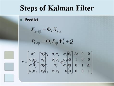 Principles Of Radar Target Tracking The Kalman Filter