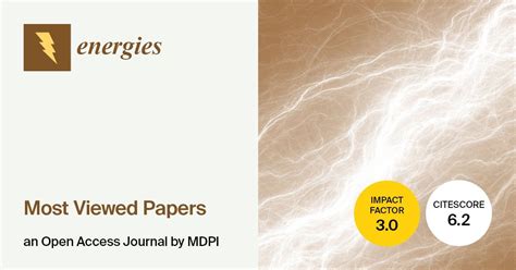 Energies Mdpi On Linkedin Callforreading Energiesmdpi Energy Most