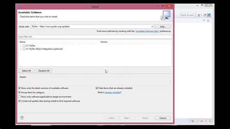 Python Programming For Beginners Tutorial 1 Installing Python Pydev Plugins For Eclipse Youtube