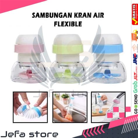 Jual Js Filter Saringan Kran Air Kipas Kincir Putar Sambungan Keran