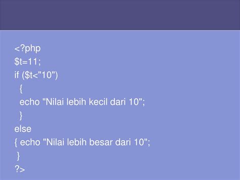 Ppt Struktur Dasar Php Powerpoint Presentation Free Download Id