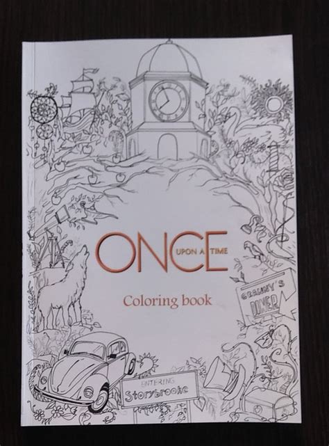 once upon a time coloring book etsy