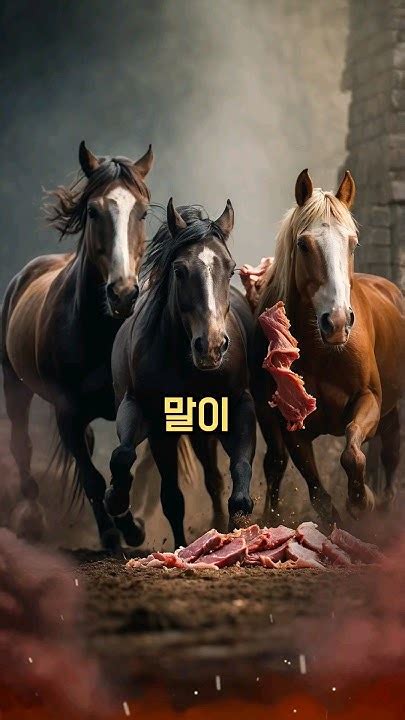 말들이 사람을 먹는다고 그리스로마신화 신화라이브 Youtube