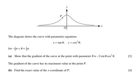 Parametric Differentiation A Level Past Paper Questions For Cambridge 9709