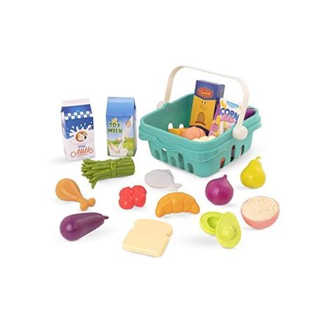 티몬 비즈 마켓 B Toys 그대로 세트 쇼핑 바구니 음식 장난감 전 19 점 세트 재미있는 놀이 2 세 ~ 정규품 장난감