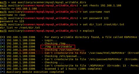 Penetration Testing On Mysql Port 3306 Hacking Articles