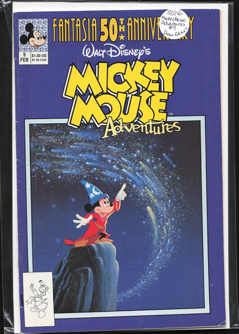 Mickey Mouse Adventures 9 1991 Mickey Mouse Comic Books Copper