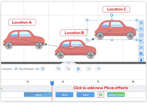 How To Add A Move Effect Motion Path Animation Effect Mango Animate