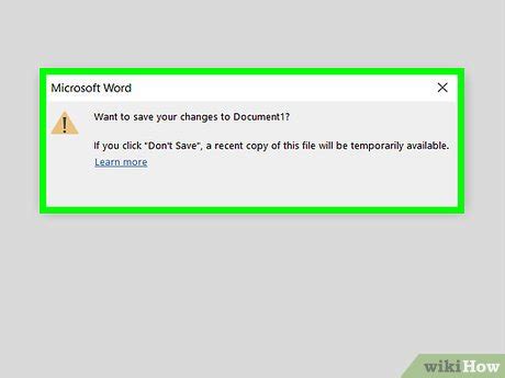 Ways To Close A Dialog Box In Microsoft Word WikiHow Tech