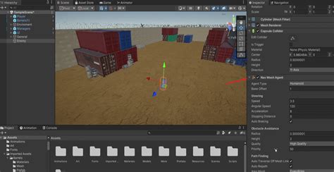 【unity小技巧】使用动画状态机脚本实现一个简单3d敌人ai功能 unity敌人ai csdn博客