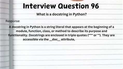 100 Python Interview Questions And Answers Freshers And Experienced