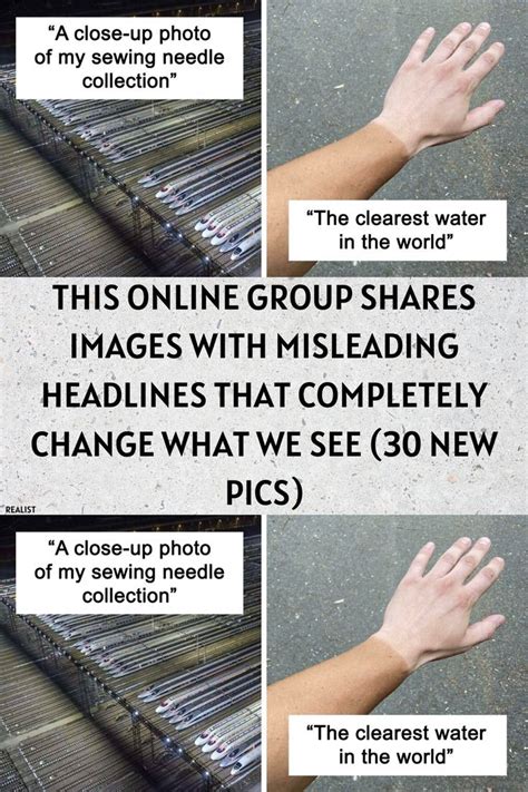 This Online Group Shares Images With Misleading Headlines That