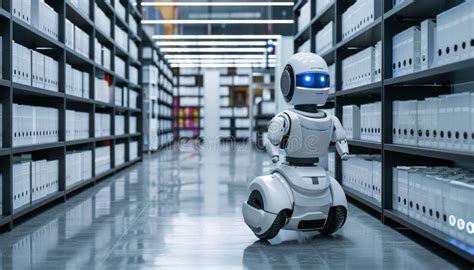 Mobile Robot Warehouse Stock Illustrations 454 Mobile Robot Warehouse Stock Illustrations