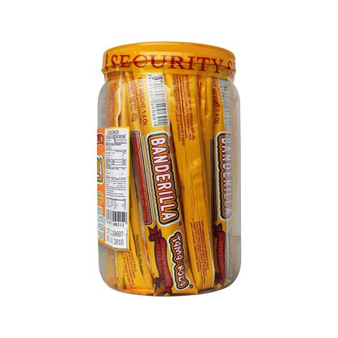 Banderilla Tama Roca Tamarindo Mexican Candy Sticks 30 Pieces Volt Candy