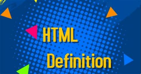 Html Definition List