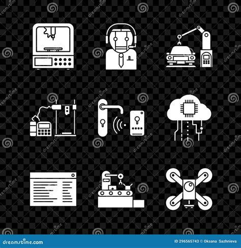 Set 3d Printer Software Web Developer Programming Code Factory