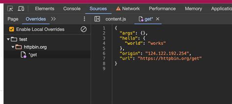 Chrome How To Override The Response Adharsh M