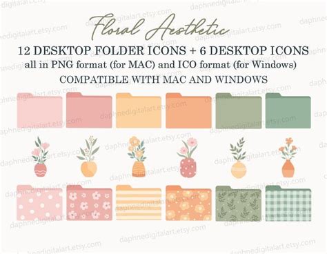 The Printable File Folders And Desktop Icons Are Available For Use In
