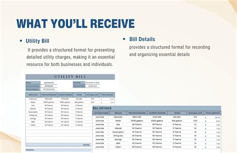 Utility Bill Template In Excel Google Sheets Download Template Net