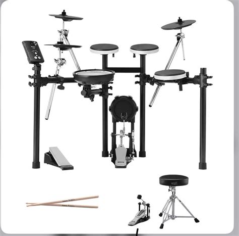Experience Drumming Excellence Roland Td E1 Electric Drum Kit With Dap 3x Accessory Kit