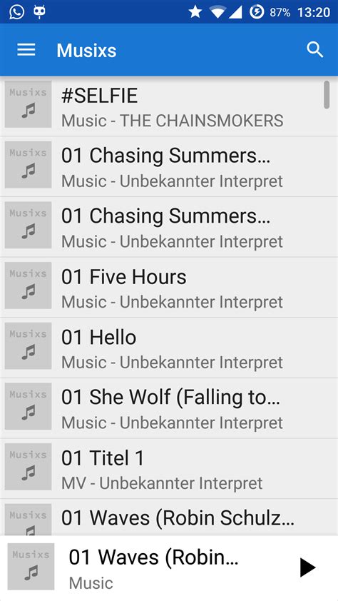 Java Android Contentresolver Doesnt Load The Song Titles Stack