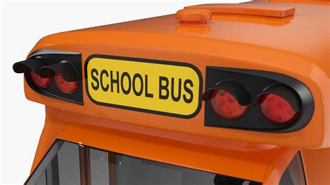 작은 스쿨 버스 간단한 인테리어 3d 모델 79 3ds C4d Fbx Ma Obj Max Free3d